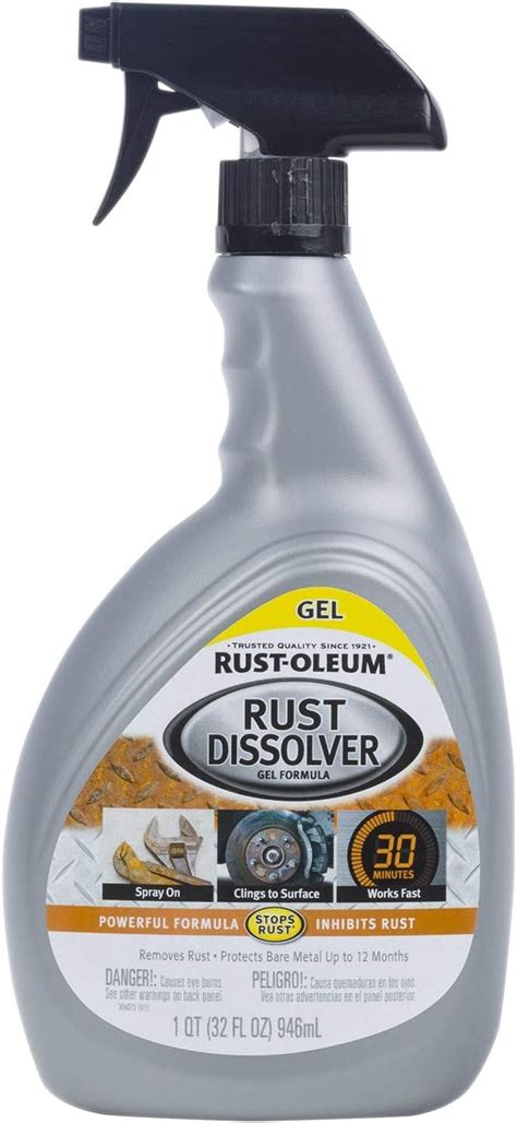 Rust Oleum 300112 Rust Dissolver Gel 32 Oz Health