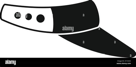 Black Sun Visor Cap Template For Advertising Showing From The Side Stock Vector Image And Art Alamy