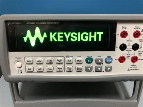 Keysight Agilent 34450a Digital Multimeter 55 Digit Oled Display Ebay