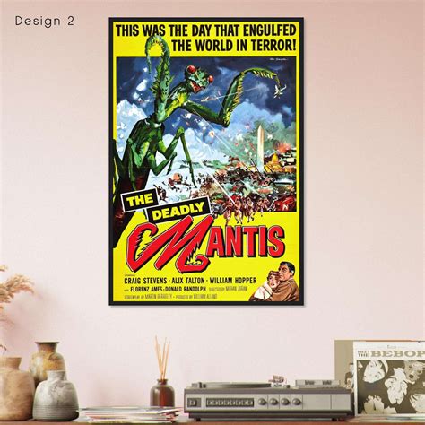The Deadly Mantis 1957 Movie Poster Print Citiesbox