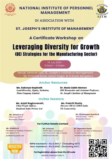 nipm karnataka chapter on linkedin nipm kc along with st joseph s