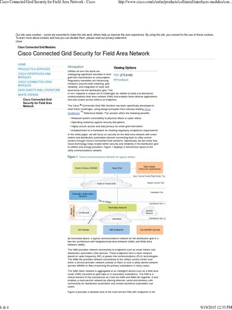 Cisco Connected Grid Security For Field Area Network Cisco Pdf