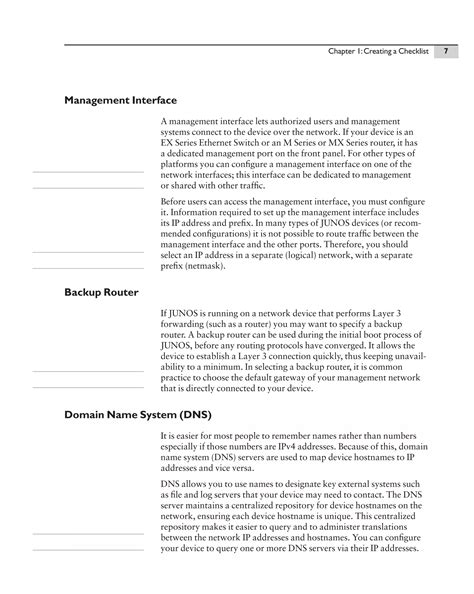 Configuring Junos Basics PDF