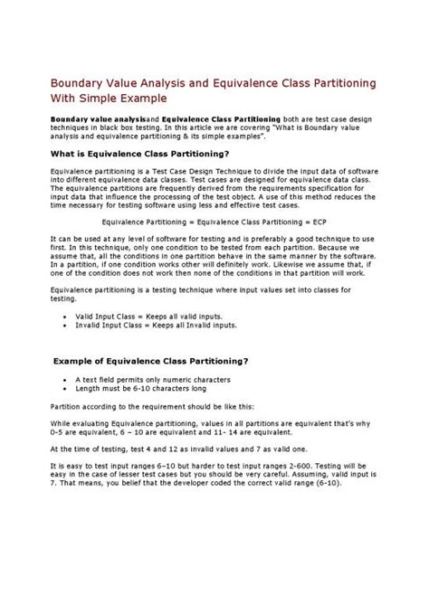 Thermal Analysis Pdf 88939 2 More Examples Boundary Value Analysis