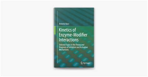 ‎kinetics Of Enzyme Modifier Interactions On Apple Books