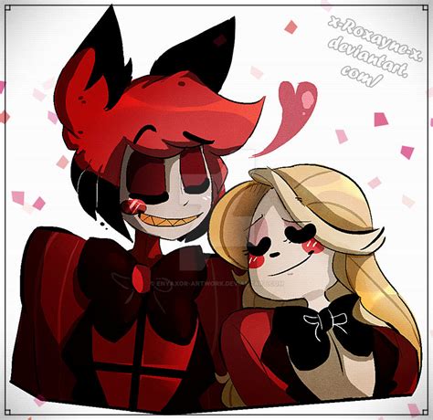 Charlie X Alastor Chalastor Hazbin Hotel By Enyaxor Artwork On
