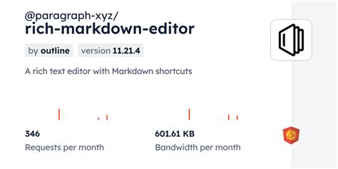 paragraph xyz rich markdown editor cdn by jsdelivr a cdn for npm and