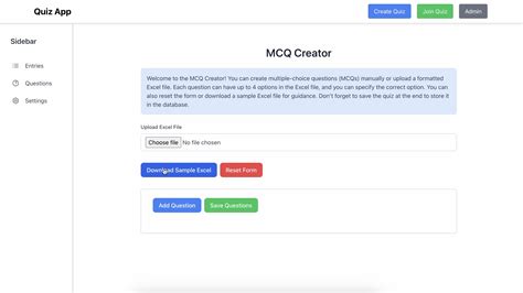online quiz app using reactjs node js and mongodb