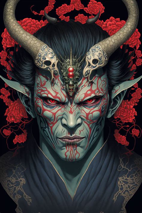Demon Portrait 015 By Darkwhite2981 On Deviantart