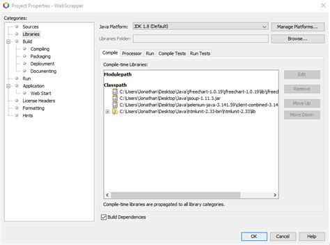 Java How To Solve The Path To An Imported Jar File Netbeans 90