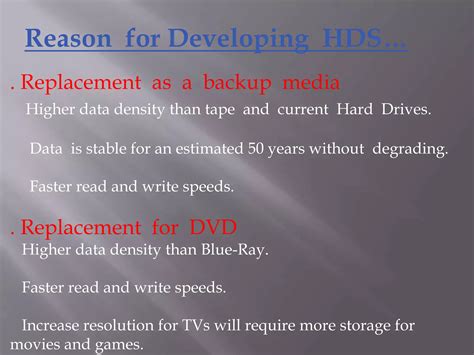 Holographic Data Storage Ppt