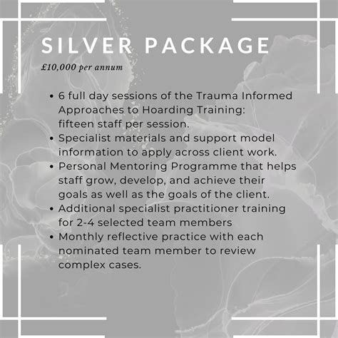 Silver Package Holistic Hoarding