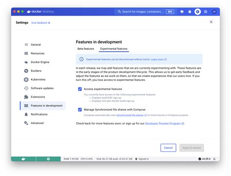 Docker Desktop Release 4 29 Docker Socket Mount Permissions In Eci Advanced Error Management