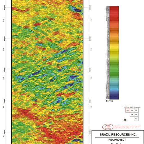 Airborne Full Tensor Gravity Gradiometry Ftg Survey Map Gss