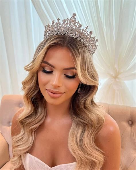 Royal Wedding Tiara Hairstyles With Tiara Princess Wedding