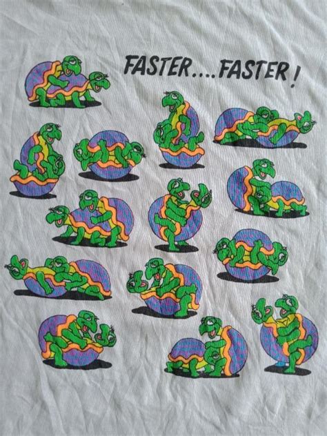 Rare Vintage Parody Turtle Sex Positions Shirt Men S Fashion Tops And Sets Tshirts And Polo