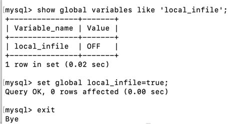 [mysql] csv파일 테이블에 import 하기