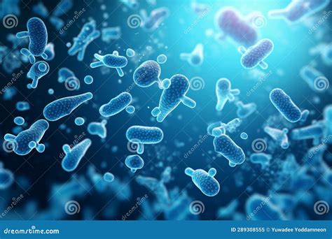 Imagen Del Cultivo De Bacterias Stock De Ilustración Ilustración De