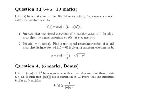 solved question 1 5 5 10 marks a find a plane curve whose