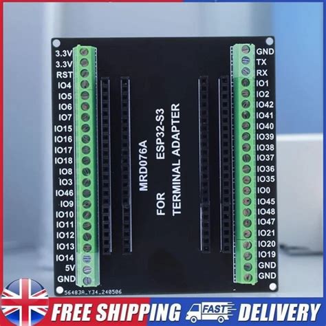 for esp32 s3 gpio breakout board gpio iot development board expansion module £6 83 picclick uk