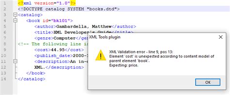 DTD Validation Not Working Issue Morbac Xmltools GitHub