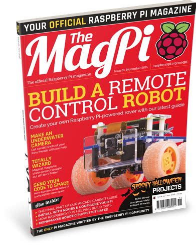 Build A Remote Control Robot With The MagPi Raspberry Pi