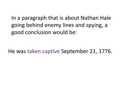 Conclusion And Topic Sentence Tutorial Ppt