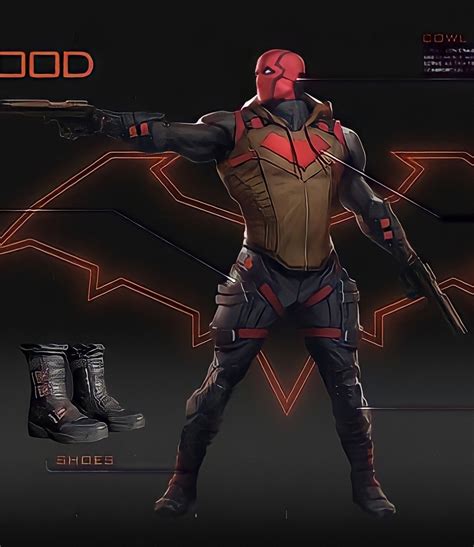 Red Hood Red Hood Batman Concept Art Red Hood Cosplay