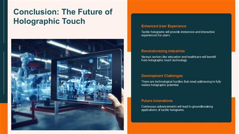 Exploring Tactile Holograms The Future Of Touch Technology Ppt Sample