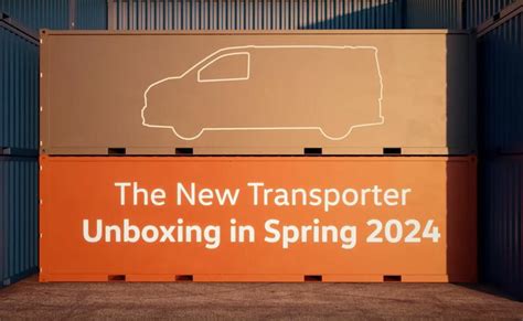 New Volkswagen Transporter T7: Teaser Reveals Collaboration with Ford ...