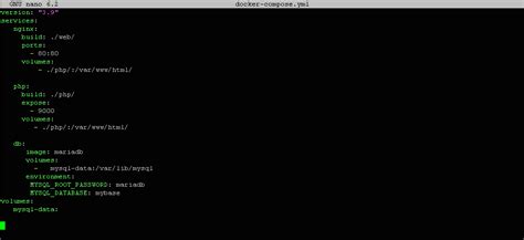 Запуск окружения для разработки Nginx Php Mysql с помощью Docker