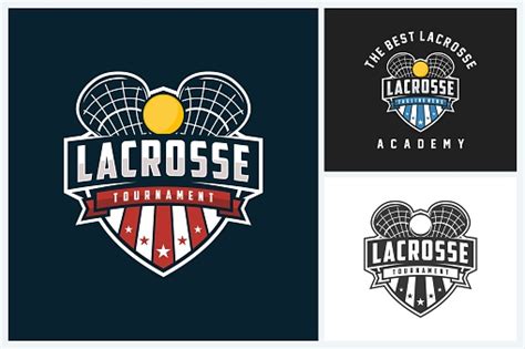 라크로스 아이콘 스포츠 디자인 템플릿 라크로스 스포츠 엠블럼 벡터 라크로스 아이콘 배지 디자인 벡터 일러스트 레이 션 Championship에 대한 스톡 벡터 아트 및 기타