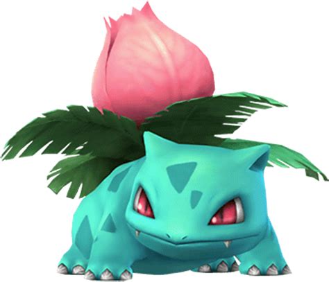 Ivysaur Pokemon Poison Type Seed Pokémon Evolved Form Nature Affinity Png
