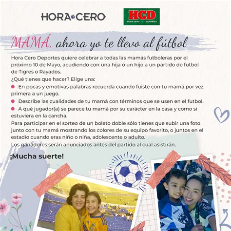 Sus Mayores Amores Su Mamá Y El Futbol Hora Cero Nuevo León