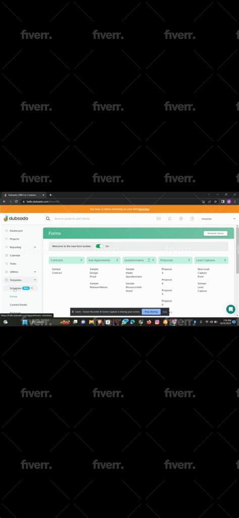 Set Up Honeybook Dubsado Workflow Crm Automation By Bukunmidara Fiverr
