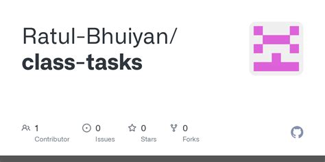 Github Ratul Bhuiyanclass Tasks