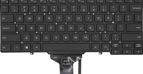 Dell Latitude 3400 7400 7410 Series Laptop Backlit Keyboard