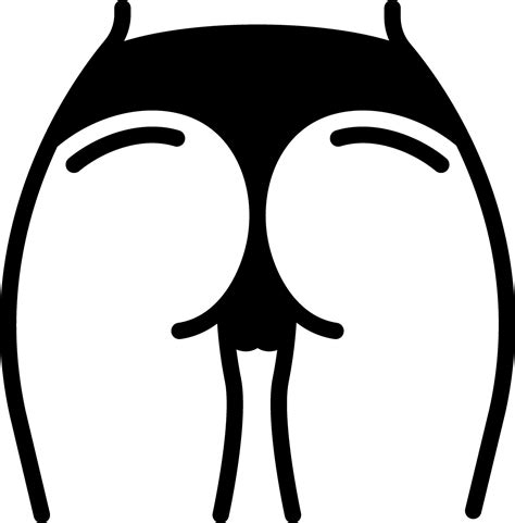 Solid Icon For Ass Vector Art At Vecteezy