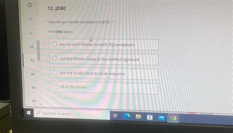 JDBC How Do You Handle Exceptions In JDBC StudyX