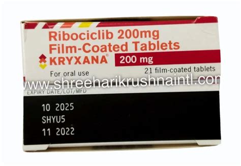Ribociclib Film Coated Tablets Strength 200 Mg At Rs 20000 Box In Surat
