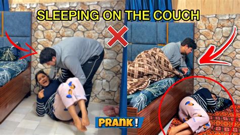 Sleeping On The Couch Prank On Husband I Sleeping On Floor Prank