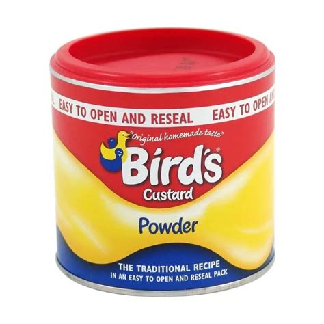 Birds Traditional Custard Powder Tin 12x300g Morgan Williams