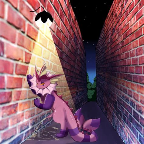 Rule 34 Alley Alternate Color Back Spines Bodily Fluids Digital Media Artwork Eeveelution