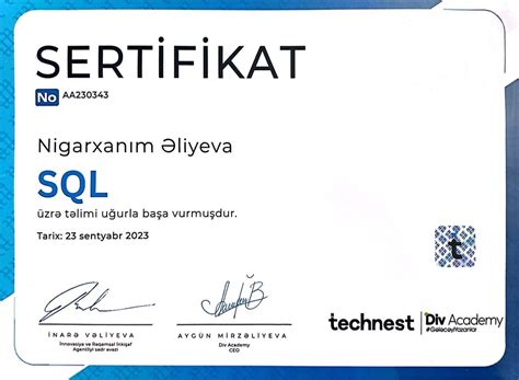 Nigarkhanim Aliyeva On Linkedin Hospitalmanagementsystem Divacademy Technest Sql Oracle