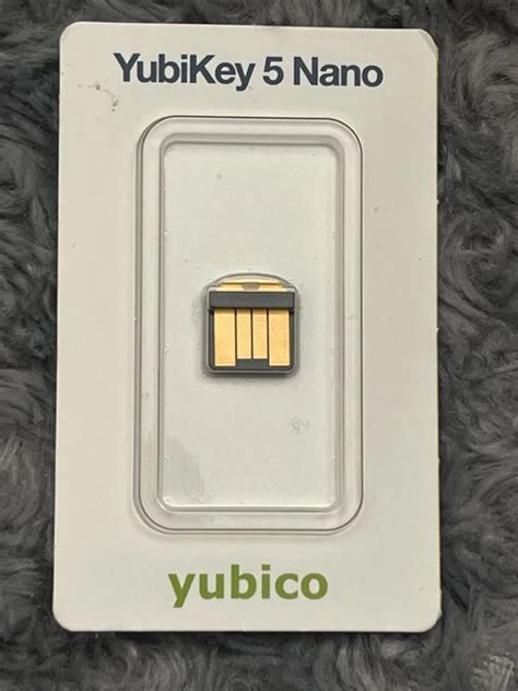 Yubico Yubikey 5 Nano Two Factor Authentication Security Key £35 04 Picclick Uk