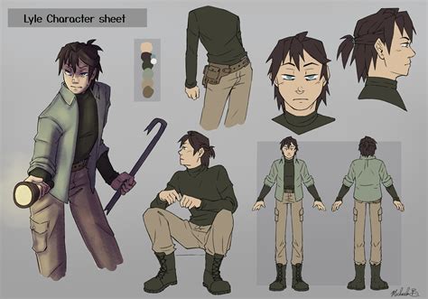 Artstation Lyle Character Design