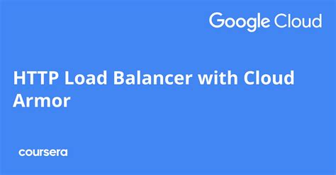 Load Balancer With Cloud Armor