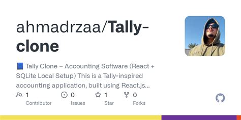 GitHub Ahmadrzaa Tally Clone