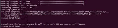 error when view save company setup frappe forum