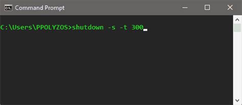 Auto Shutdown Windows From Command Line Paris Polyzos Blog